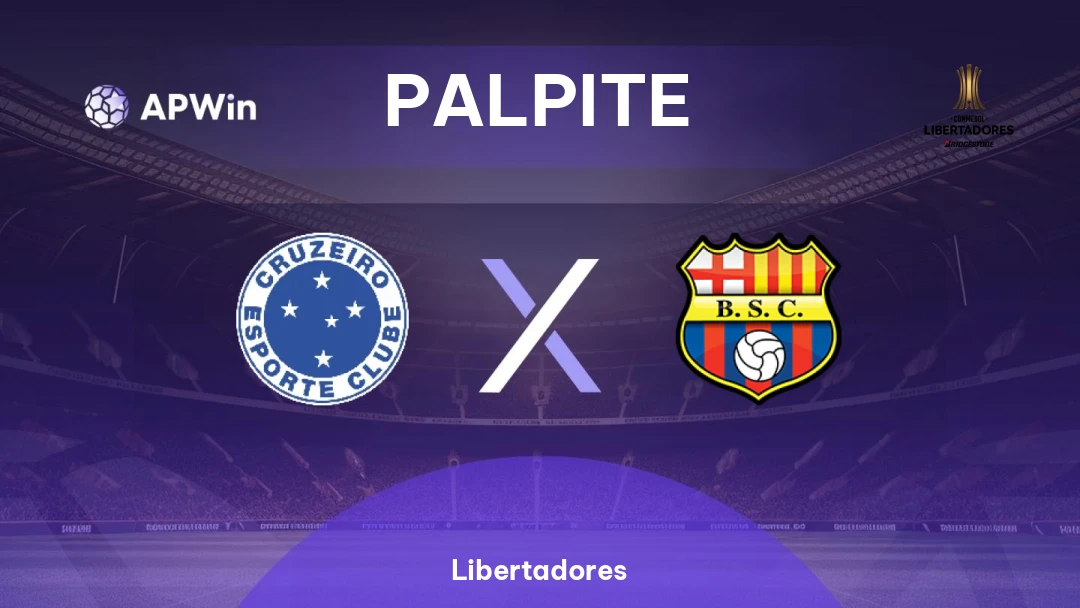 Palpite: Cruzeiro x Barcelona-SC | Libertadores (28/05)