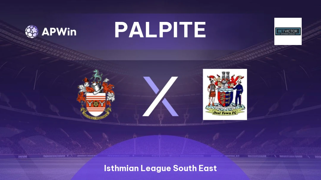 Palpite Eastbourne Town x Deal Town | Isthmian League South East | 17/01