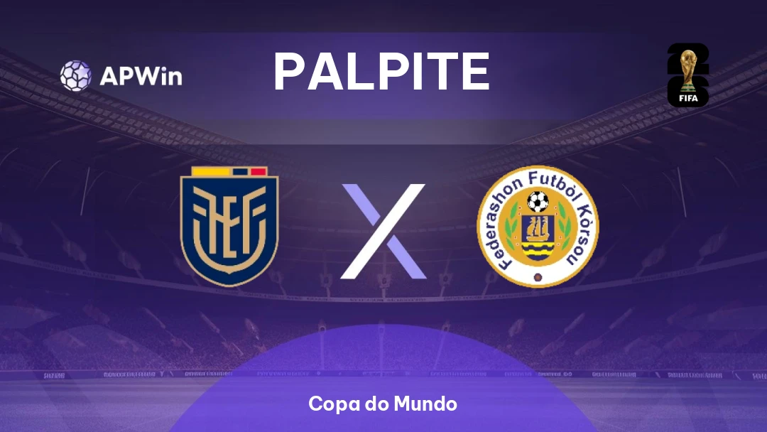 Palpite Equador x Curaçao | Copa do Mundo 2026