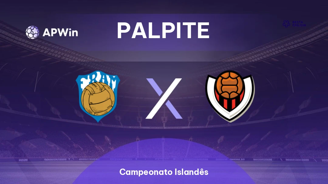 Palpite: Fram x Víkingur Reykjavík | Campeonato Islandês - 21/06
