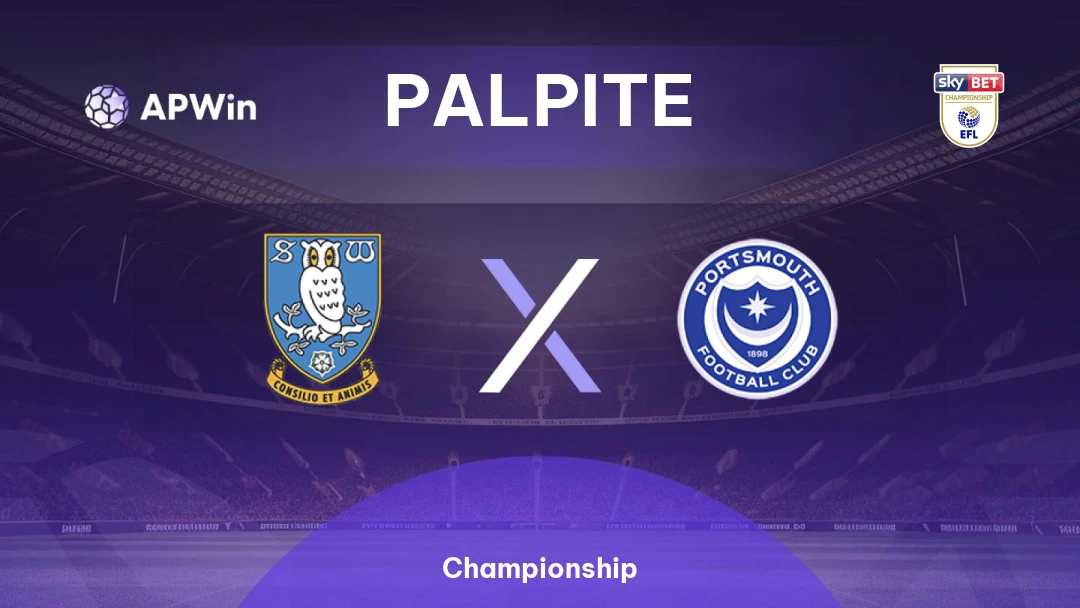 Palpite Sheffield Wednesday x Portsmouth | Championship | 17/01