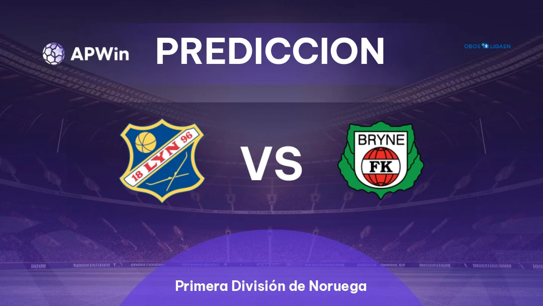 Lyn vs Bryne: pronósticos, cuotas, y datos para apostar