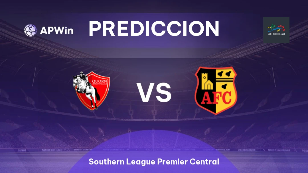 Quorn vs Alvechurch: pronósticos, cuotas y datos para apostar