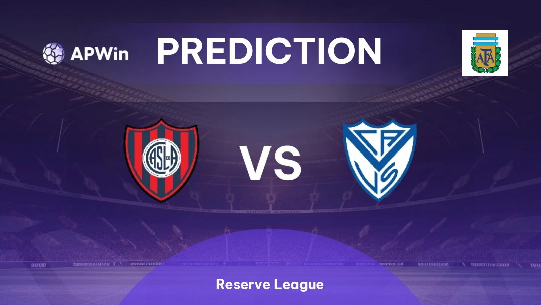 San Lorenzo Res. vs Vélez Sársfield Res.: predictions, odds, head to ...